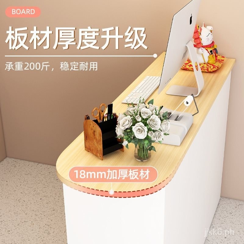 Net Red Wind Clothing Store Cashier Counter Bar Simple Modern Reception ...