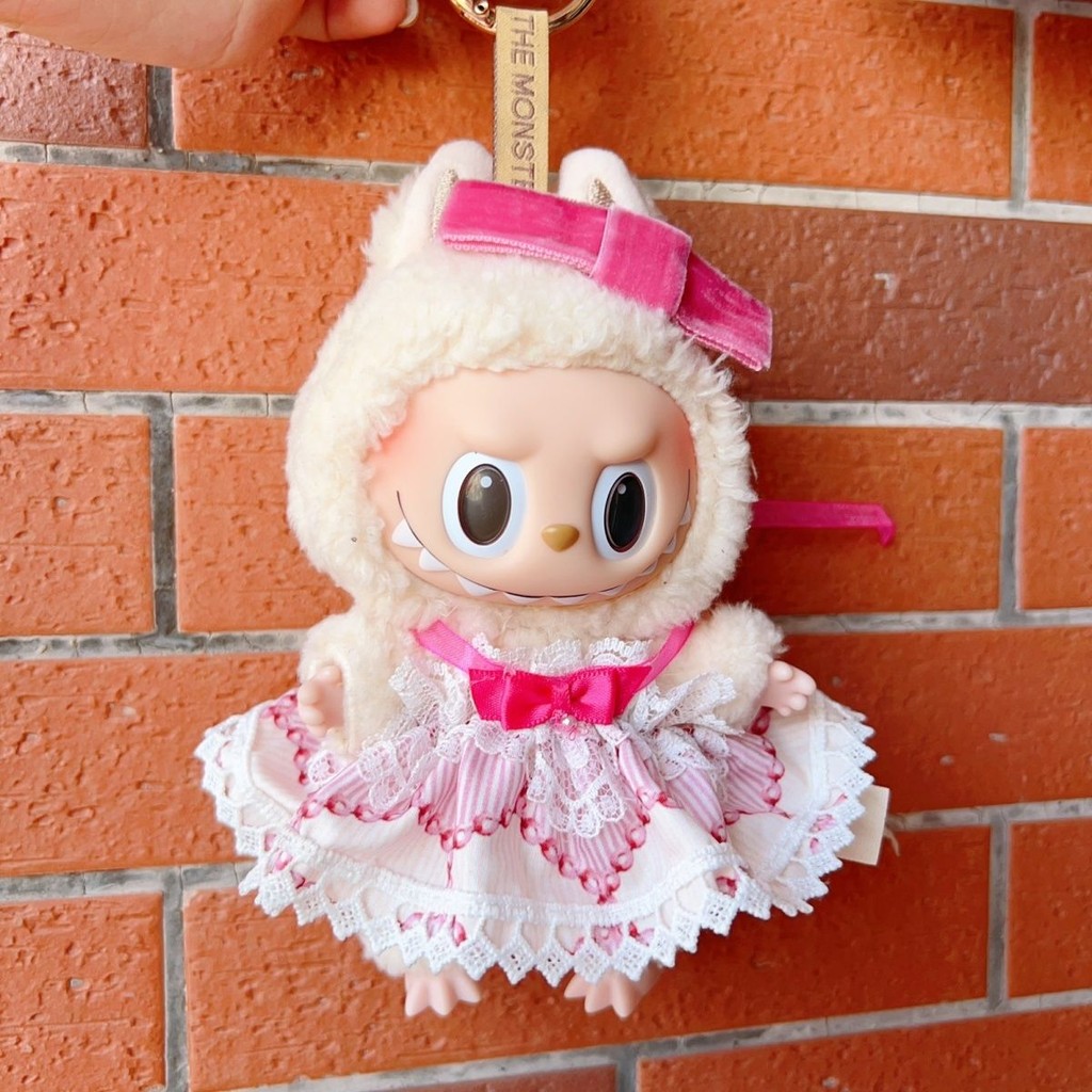 Labubu Pendant Clothes Replacement Vinyl Doll Clothing labubu Mystery ...