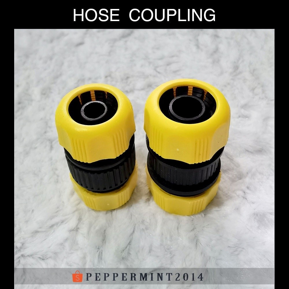 1 PCS PVC GARDEN HOSE COUPLING (1/2" 5/8") | Shopee Philippines