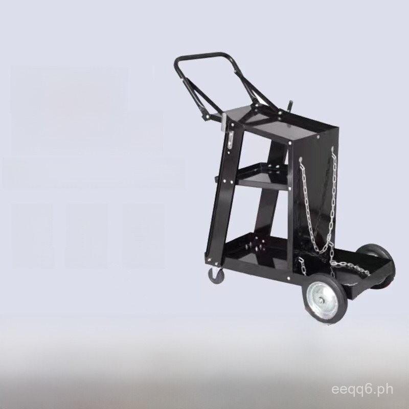 Four-Wheel Welding Machine Tool with Handle Mobile Trolley Hardware ...