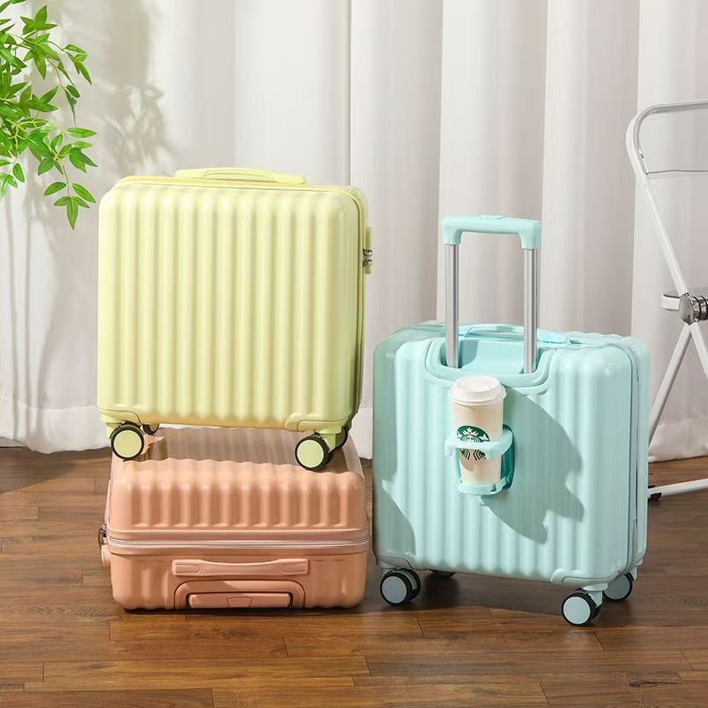 Small boarding box 18 inch new suitcase female password pull rod box ...