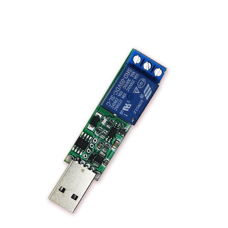 Serial port control relay module/board Microcontroller Computer communication USB control switch ...