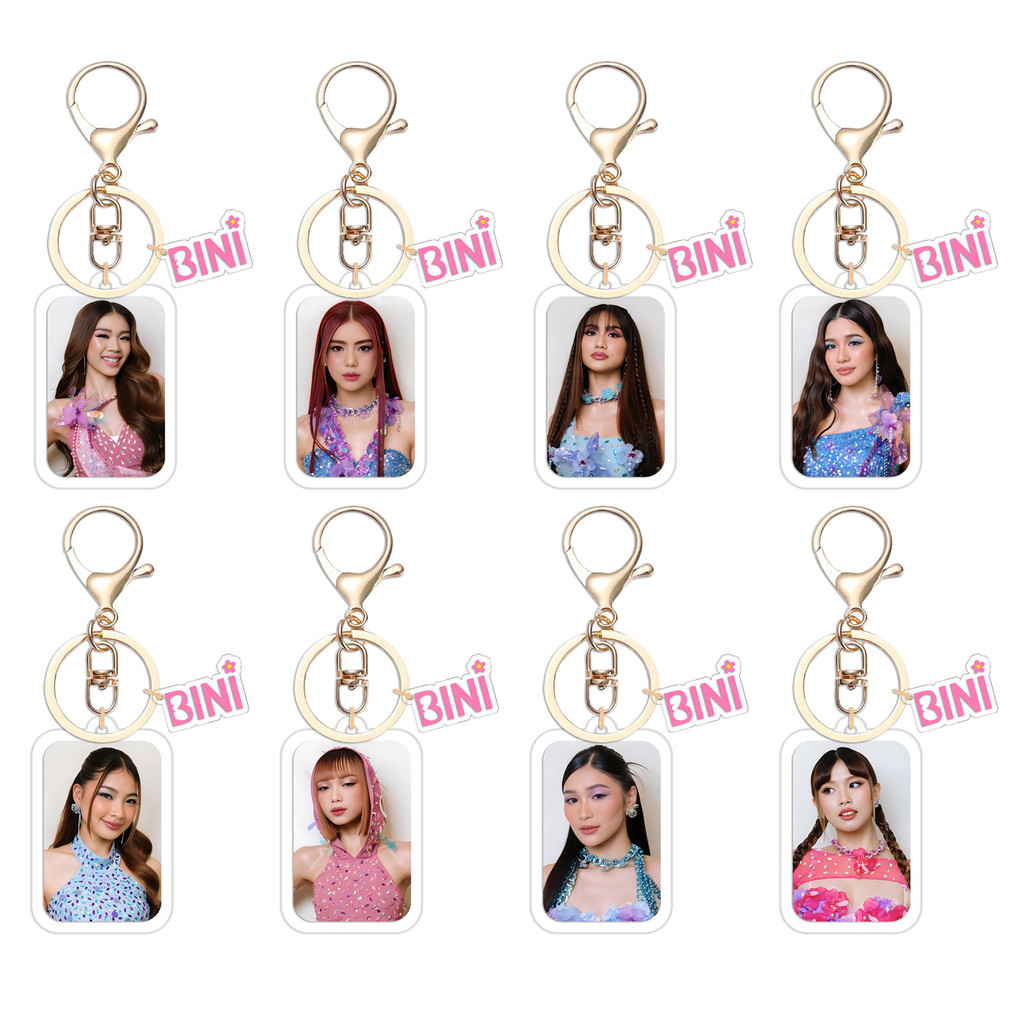 New Bini Keychain MIKHA SHEENA AIAH Pantropiko CHERRY ON TOP Key Chain ...