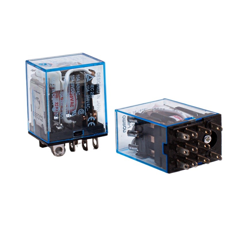 Omron original intermediate relay MY2NJ 8-pin MY4NJ 14-pin LY2NJ 220V AC DC | Shopee Philippines