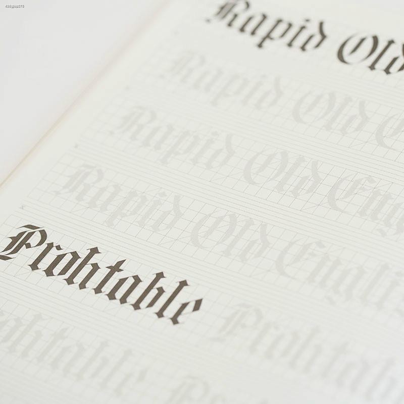 COD☆COD☆English Practice Copybook Gothic Calligraphy Copy Dipping ...