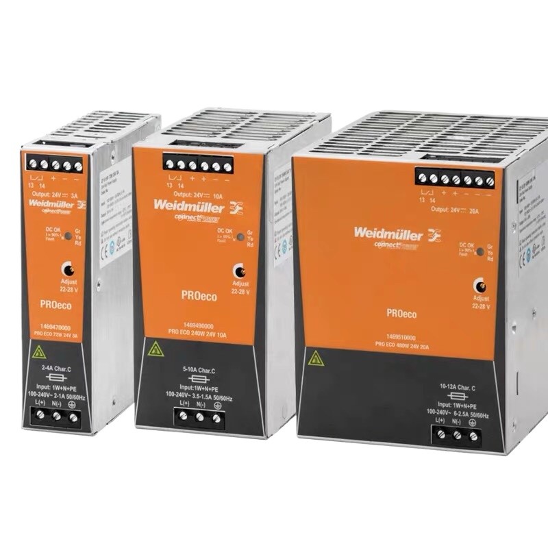 New Original Weidmüller Rail Power Supply PRO ECO 120W 24V 5A ...