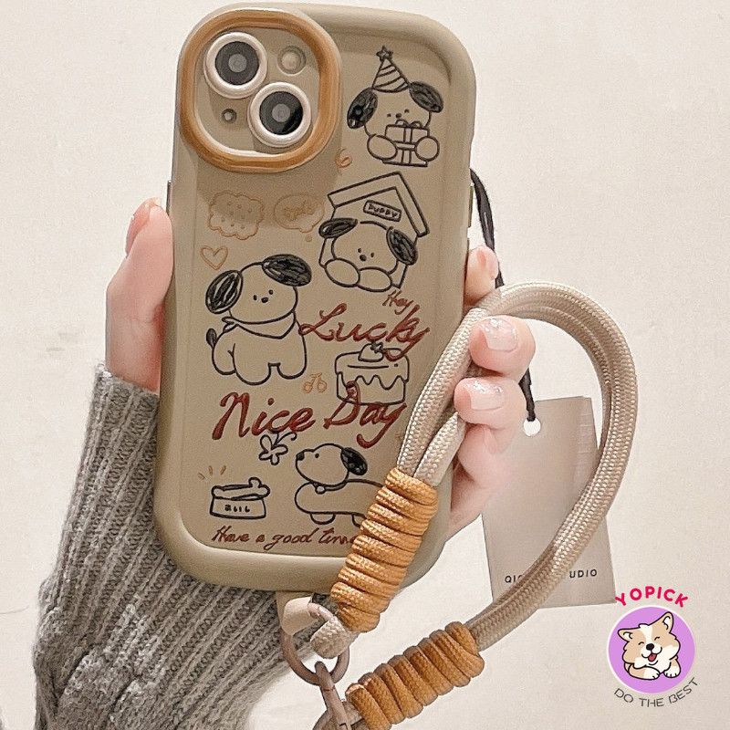 Cute Dog Phone Case For iPhone 16 16Pro 16Plus 11 12mini 13Pro Max ...
