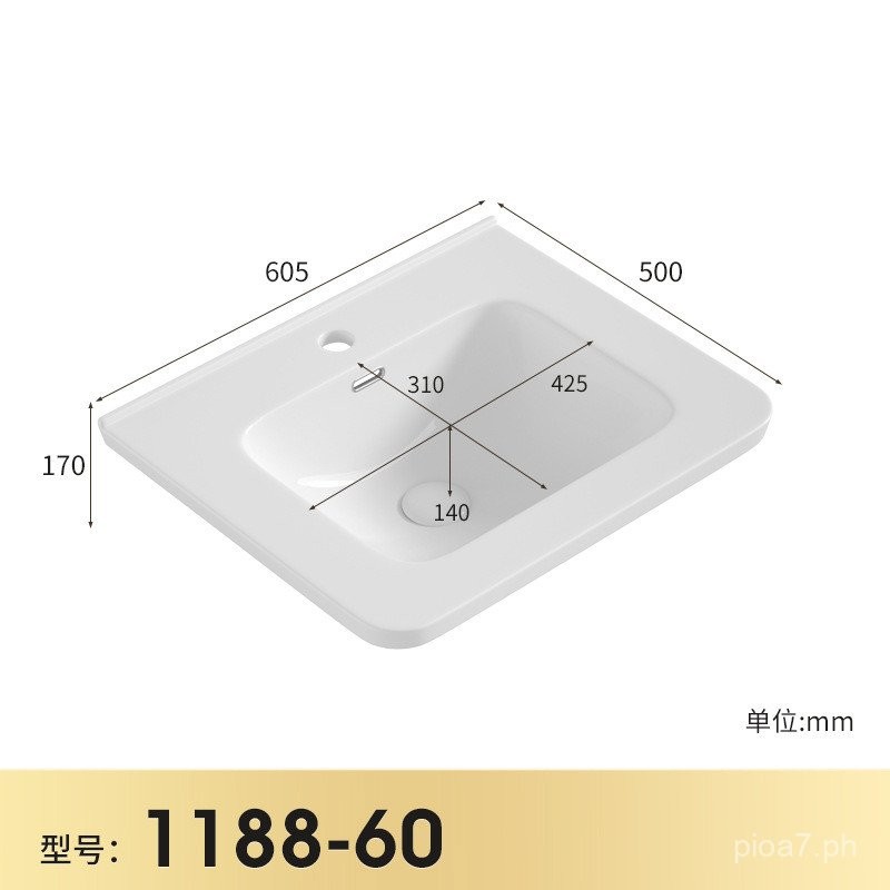 Round Corner Table Ceramic Mid-Side Basin Table Whole Washbin Bathroom ...