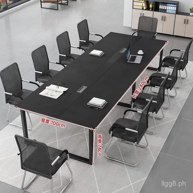 Conference Table Long Table Simple Modern Office Table and Chair ...