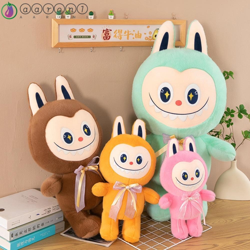 AARONB Labubu Plush Stuffed Doll, Big Eye Stuffed Labubu Time Plush Toy ...
