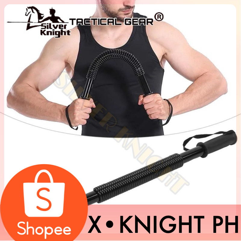 Twister Home Exercise Fitness Grip Bar Arm Muscles Chest Expander Black ...