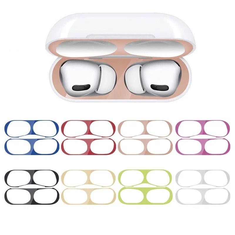 AirPods4 AirPods3 AirPods2 AirPodsPro Pro2 2Pcs Ultra-thin Metal Dust ...