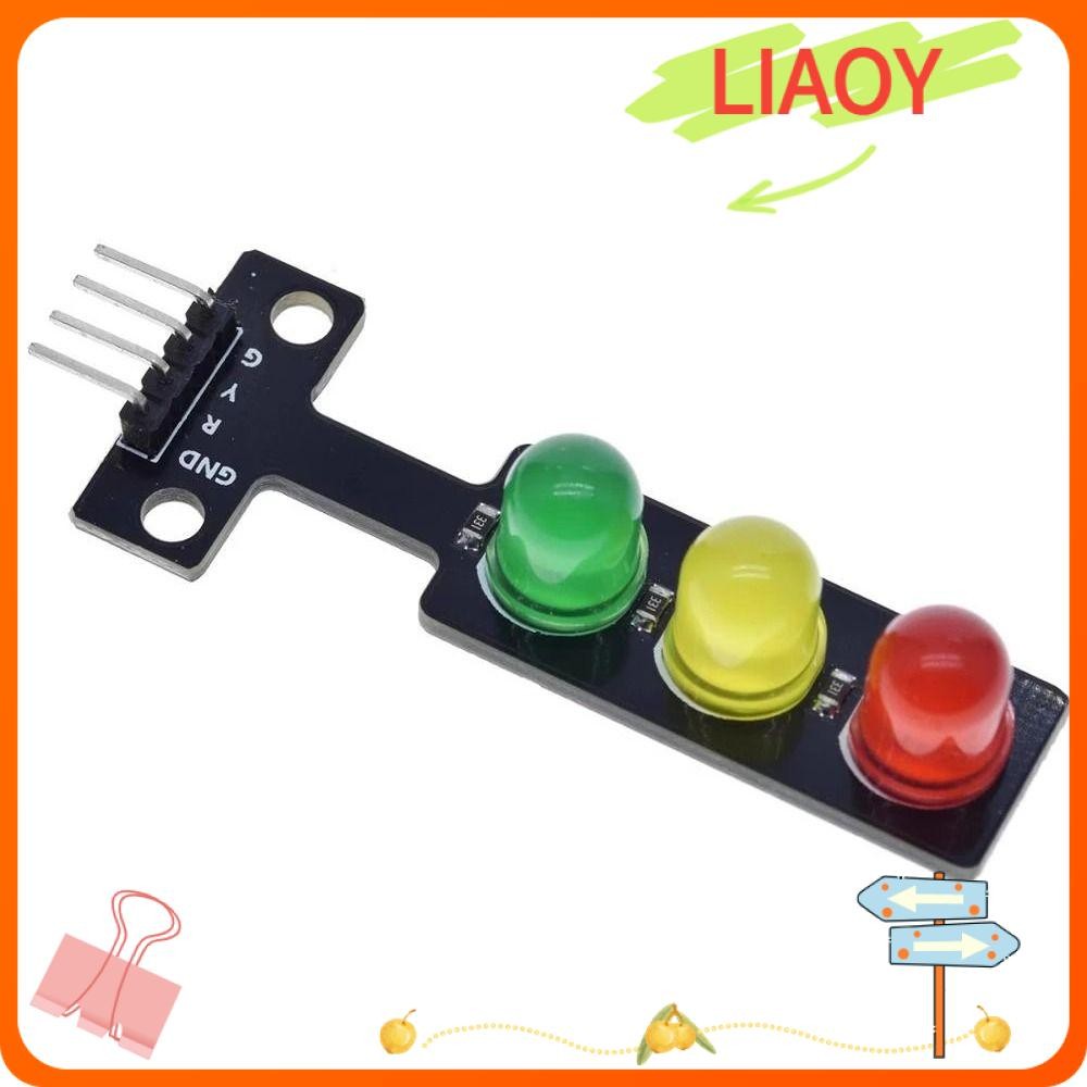 LIAOYING1 LED Traffic Light Module, Mini 5mm * 3 Traffic Light Display ...