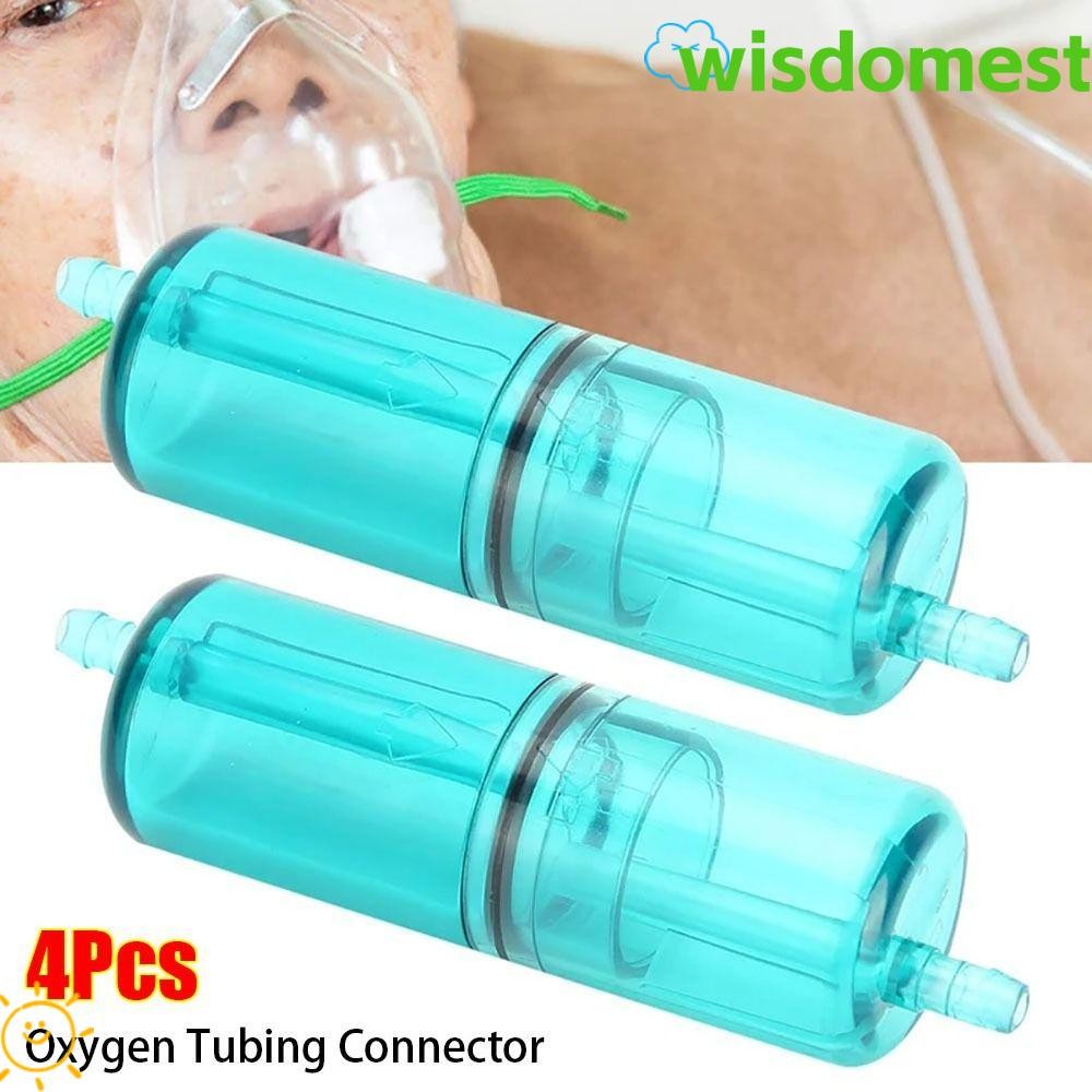 WISDOMEST 4Pcs Oxygen Tubing Connector, Oxygen Generator Nassal Type ...