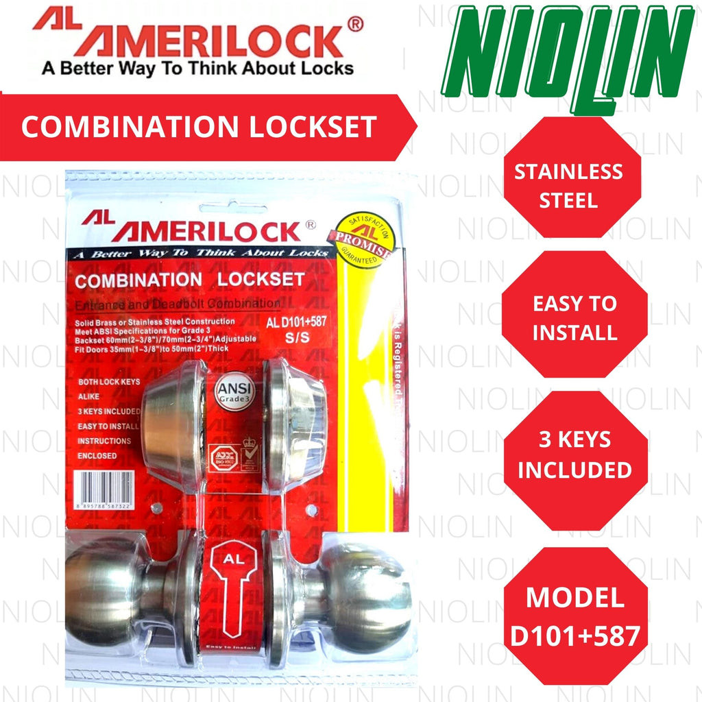 Amerilock Combination Lockset | Shopee Philippines