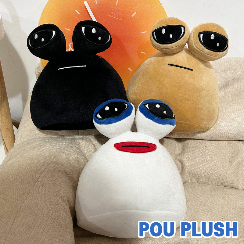 Big Eye Alien Toys plush pou Doll Very Cute Gift For Children | Shopee ...