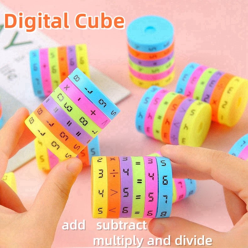 Digital Calculation Rubik's Cube Addition Subtraction Multiplication ...