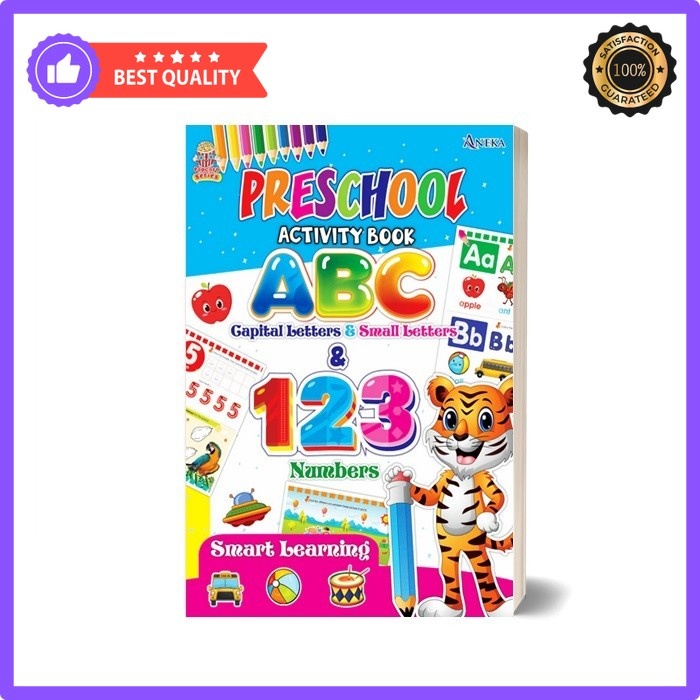 Aneka Fun Learning for Preschoolers: ABC, 123, Capital & Small Letters ...