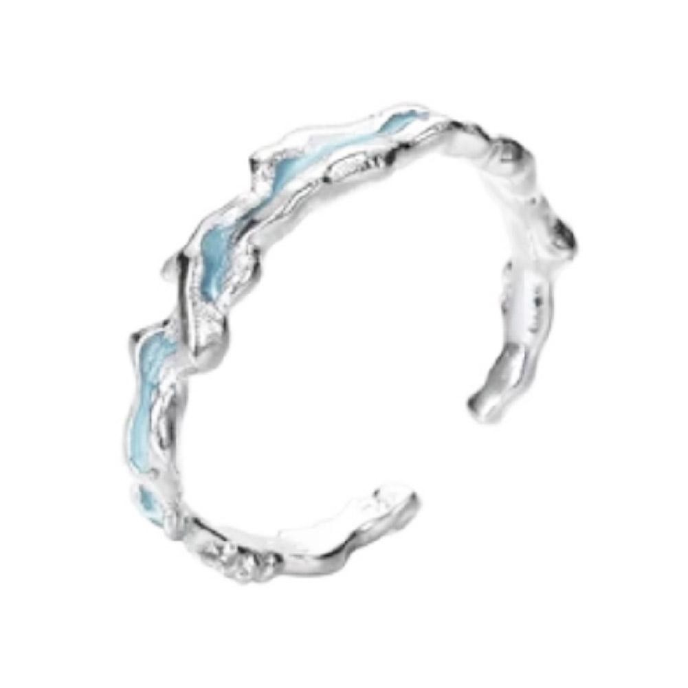 Blue Sea Wave Bracelet Cold Wind Niche High Design Strings Bracelet for ...