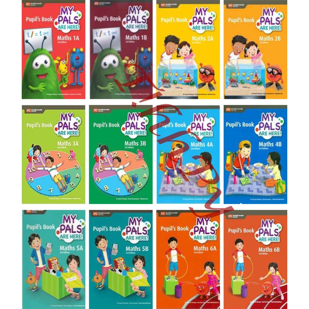 My Pals Are Here Maths Pupil's Book 3rd Edition Black n White | Shopee ...