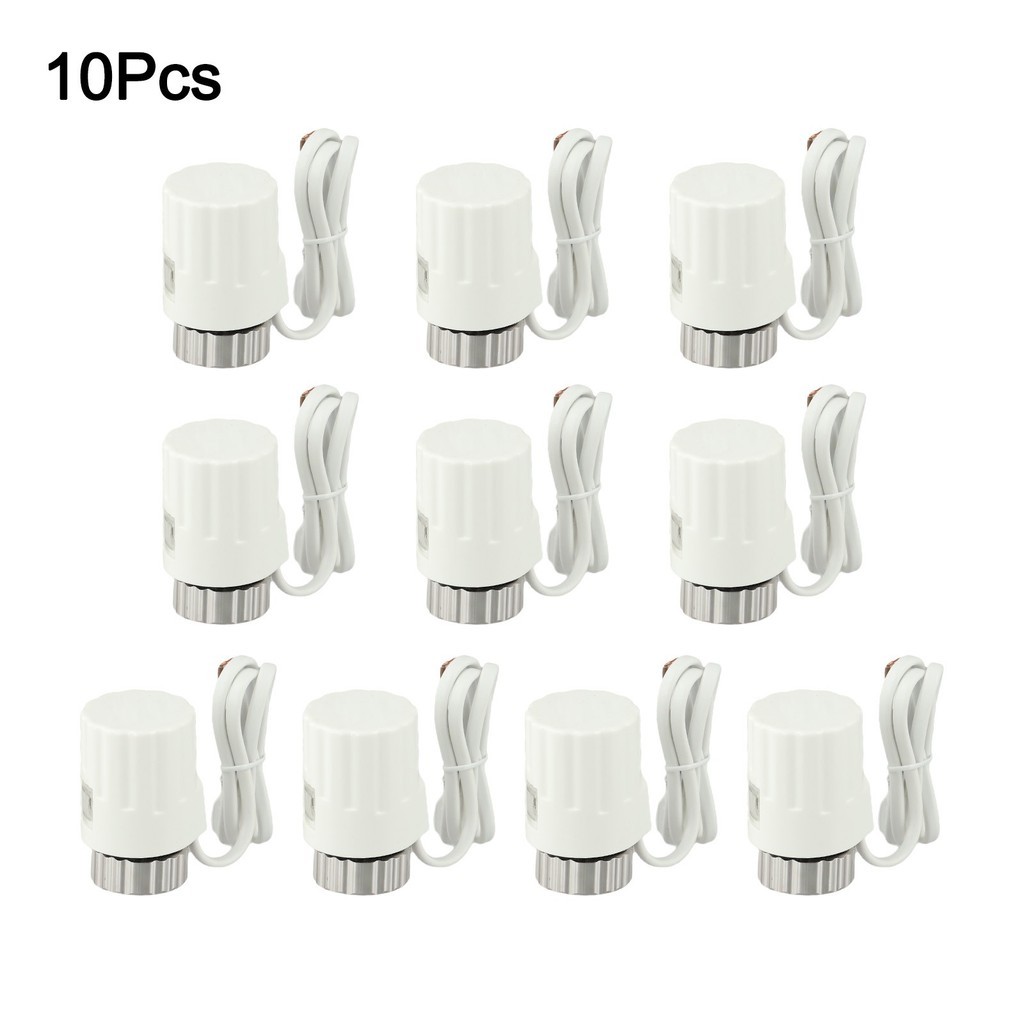 10PCS Normally Open Electric Heating Actuator Floor Heating Water ...