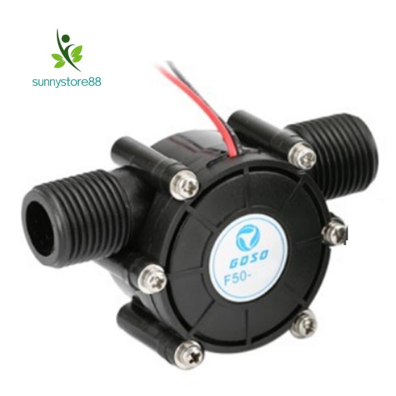 Micro-Hydro Generator 12V 10W DC Water Flow Generator Turbine Generator ...