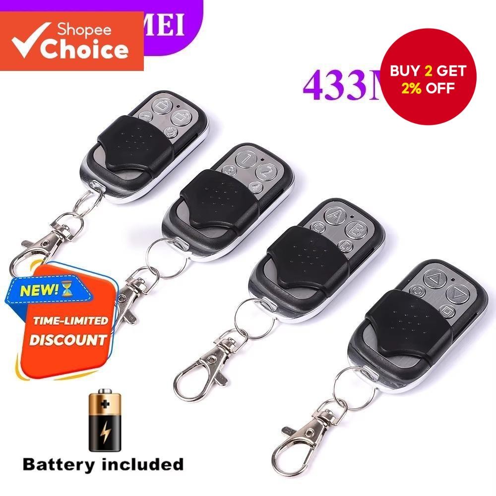 RF Universal Remote Electric Garage Door Control Wireless 433MHz ...