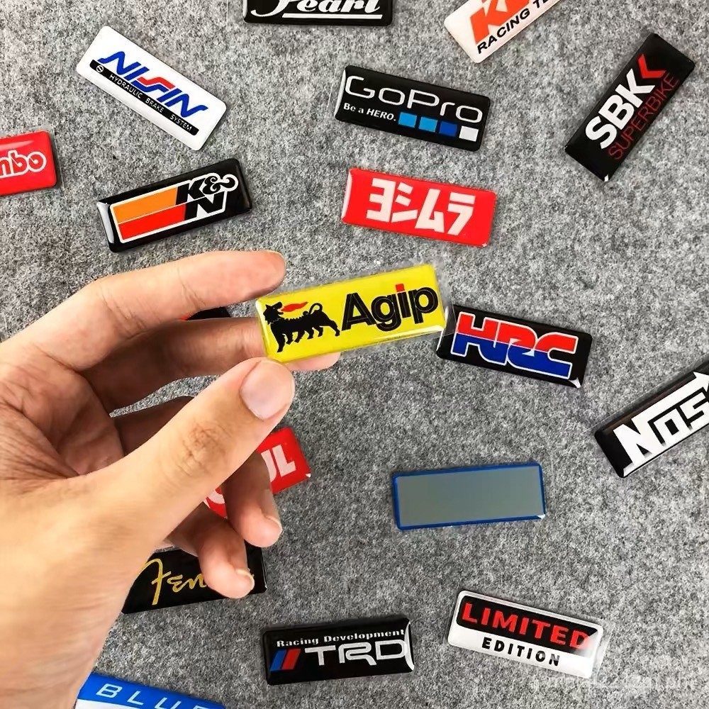 Custom Crystal Epoxy Stickers3M Trademark Label logo Waterproof ...