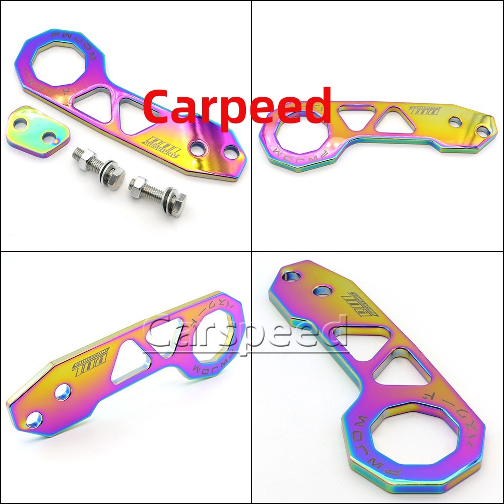 Universal Car Rear Tow Hook JDM Style Car Accessories Tow Bar Aluminum ...