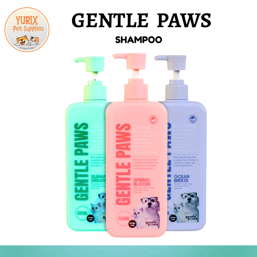 Gentle Paws Anti-Tick & Flea Dog Shampoo and Conditioner 500ml | Shopee ...