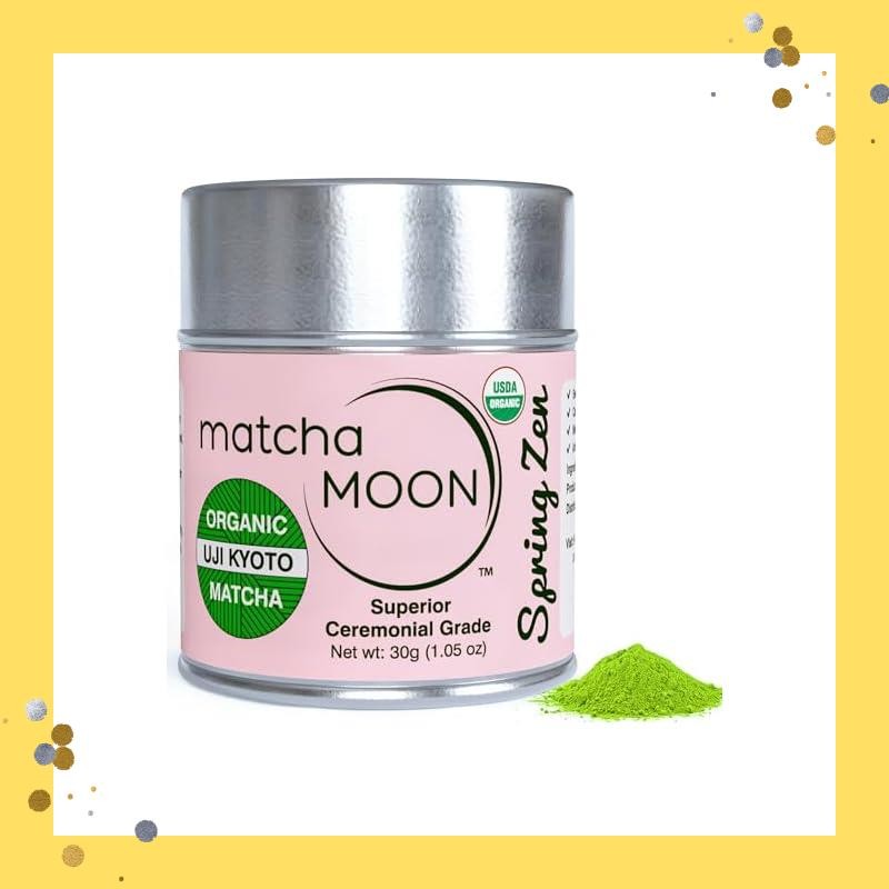 Matcha Moon Kyoto Uji Matcha Organic Organic Ceremonial Grade Japanese ...