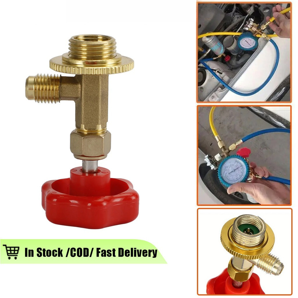 R134A Can Tap Valve High Quality AC Refrigerant Bottle Opener SAE ...
