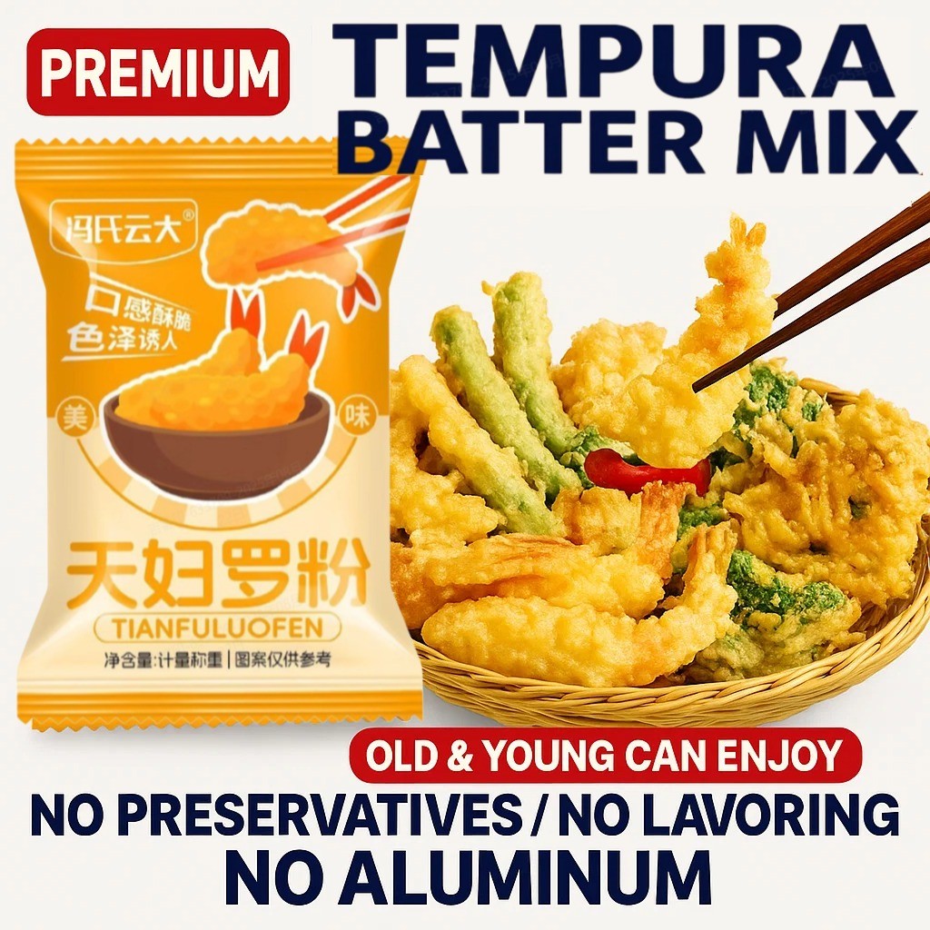 Crispy Seasoning Tempura Batter Mix crispy fry seasoning Fried Meat ...