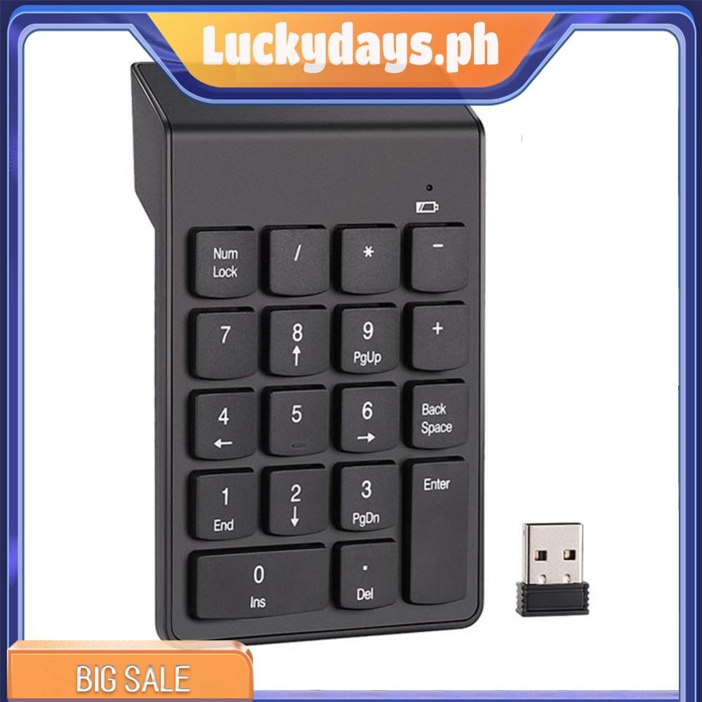18 Keys 2.4G Numeric Keypad Laptop Tablet Digital Wireless Numpad ...