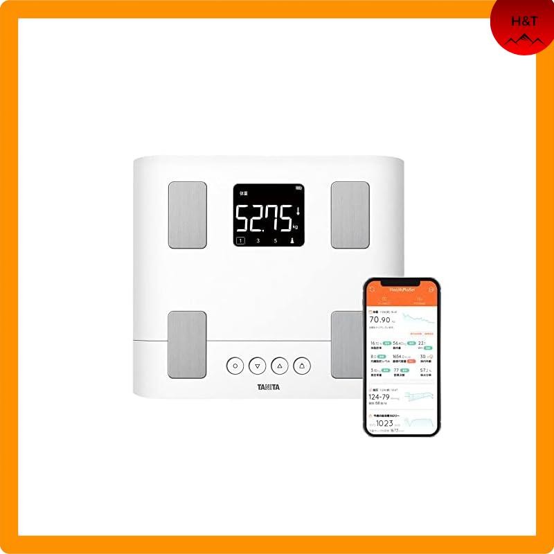 Tanita weight scale body composition scale smartphone compatible 50g ...