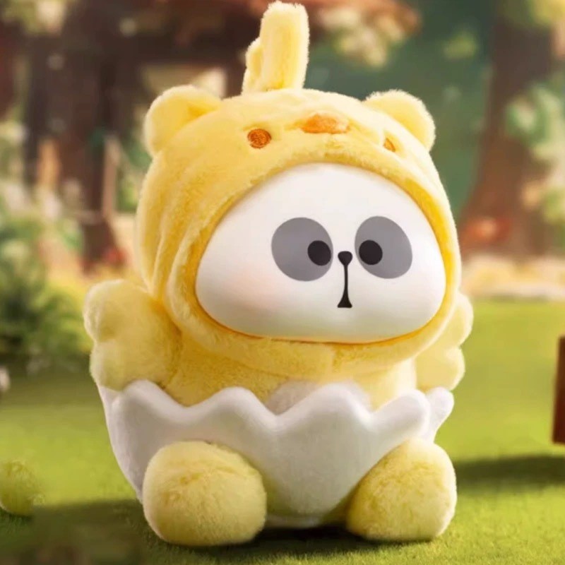 Genuine Rake Teacher Rake Animal Co., Ltd. Panda Blind Box Plush Doll ...