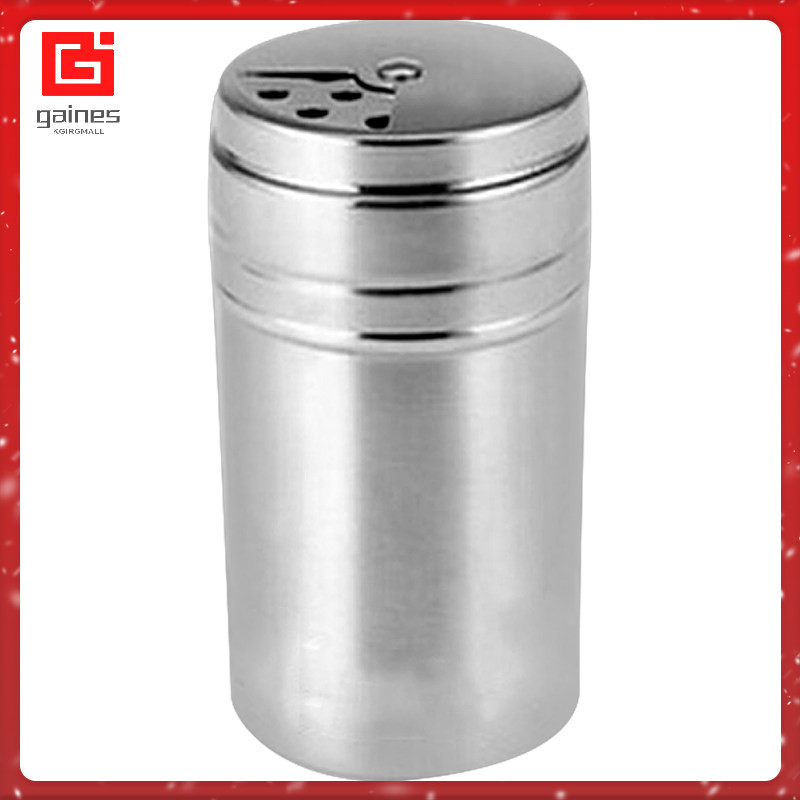 Pepper Shaker Salt Shakers Stainless Steel Dredge Sugar Condiment ...
