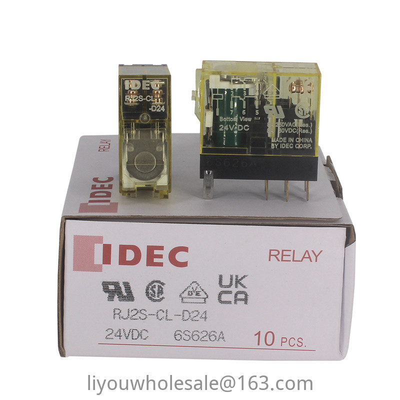 Idec Genuine Waizumi RJ2S-cl-d24 RJ1S-cl-d24 cl-A220 rj25-Relay 12VDC ...