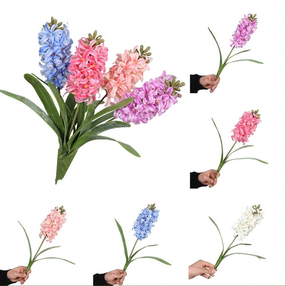 【SIPSUNAGE】Artificial Hyacinth Package Contents Artistic Flavor ...