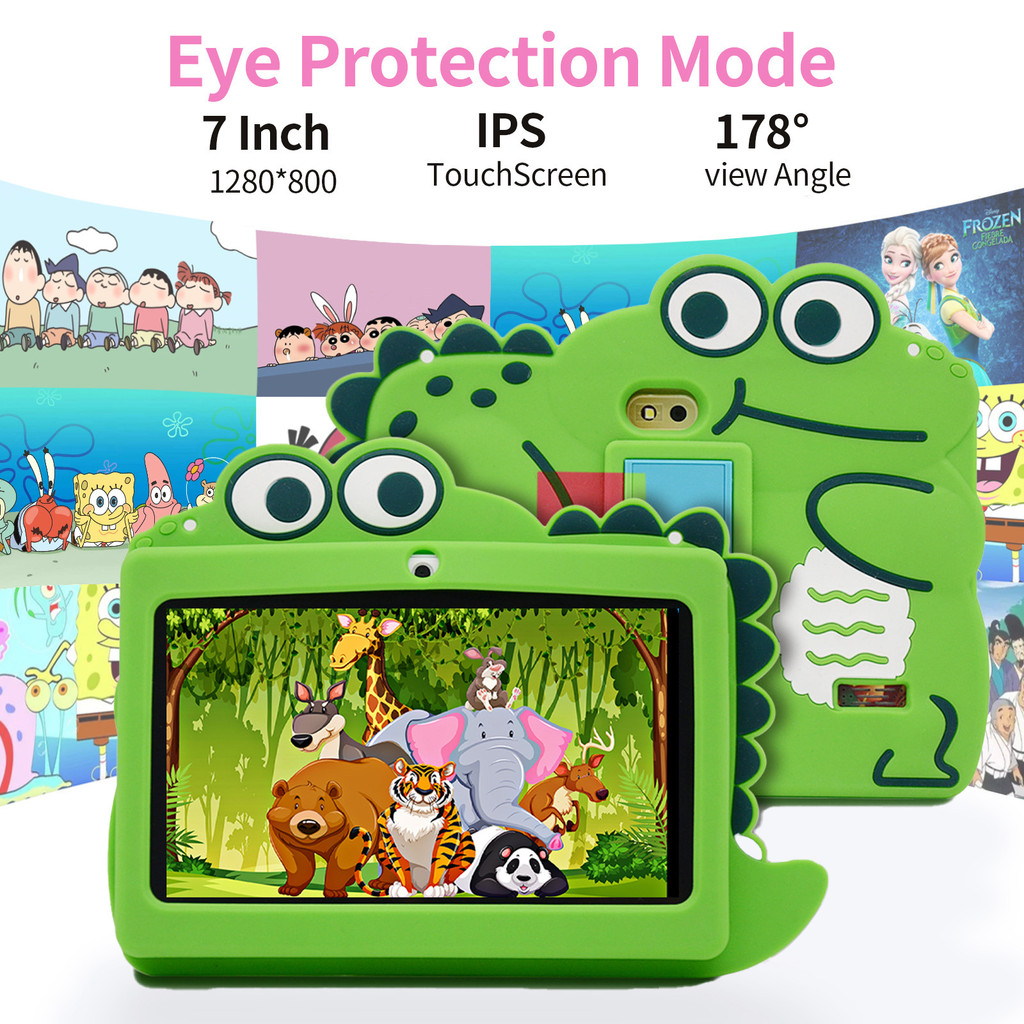 Children's 7in Computer Android Bluetooth Tablet with HD Screen For ...