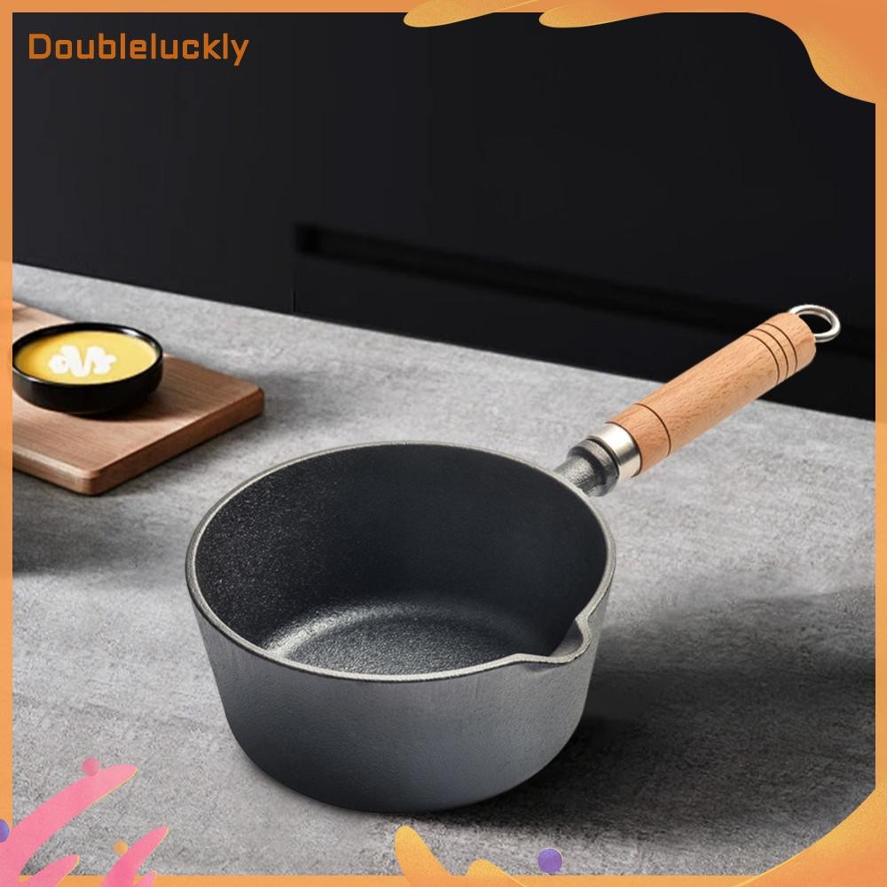 Eco-Friendly Cast Iron Butter Melting Pot for Induction Cooking and Gas ...