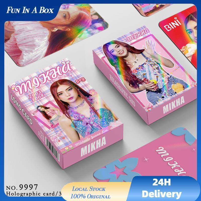 30Pcs/Box BINI Photocards MIKHA LOMO Card Photocards | Shopee Philippines