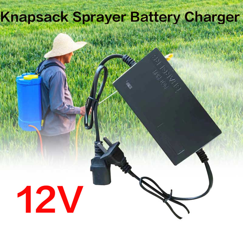 Battery Charger For Knapsack Sprayer 12V 1A Charger Adapter for ...