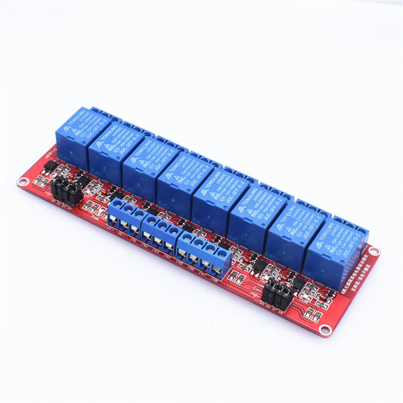1 2 4 8 Channel Relay Module 5V/12V/24V High and Low Level Trigger Relay Control with ...