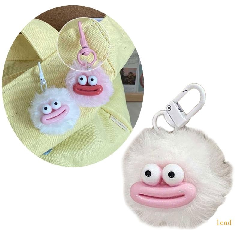 lead Sausage Mouth Pendant Key Chain Furry Key Rings for Phones Lovely ...