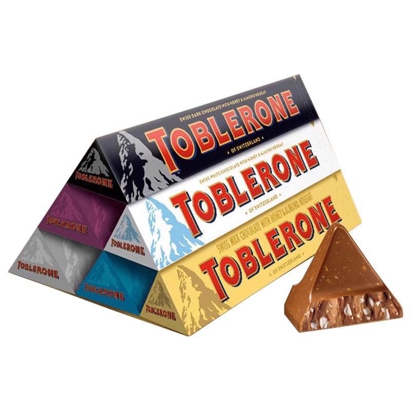 Switzerland Imported Toblerone Triangle Chocolate Milk Balmond Honey ...