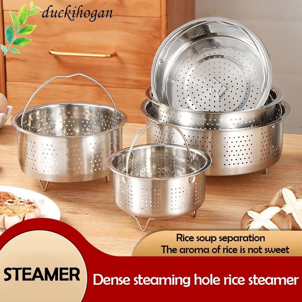 DUCKIHOGAN Steaming Grid, Stainless Steel Rice Pressure Cooker Food ...