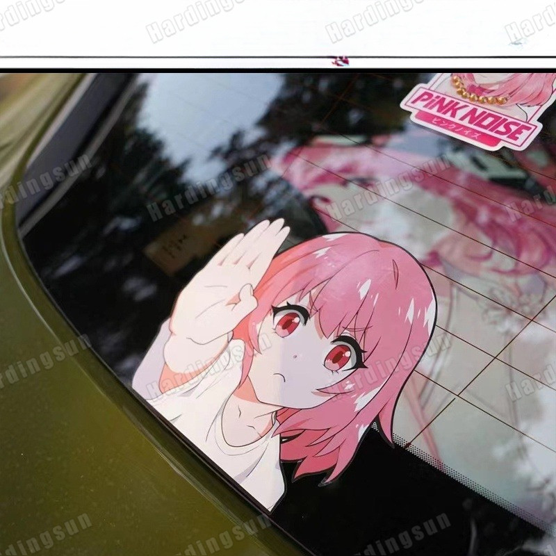 Japanese Style Car JDM Girl Sticker JDM Street Racing Windshield ...