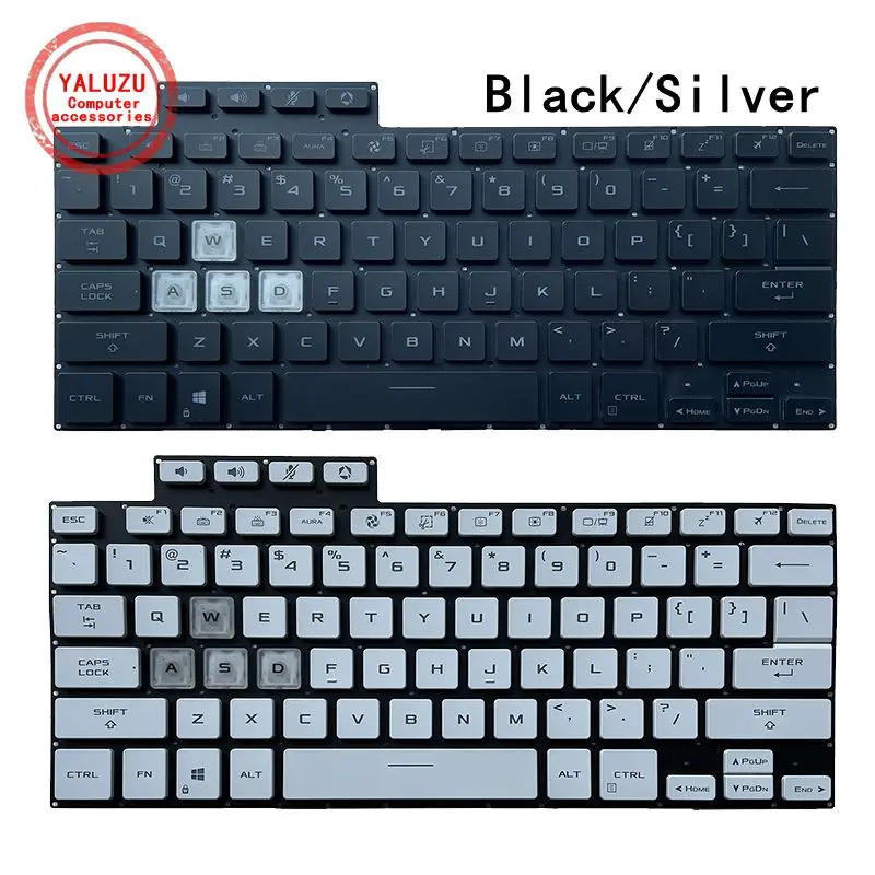 NEW English Keyboard Laptop Keyboard For ASUS TUF FX516P FX516 FX516PR ...