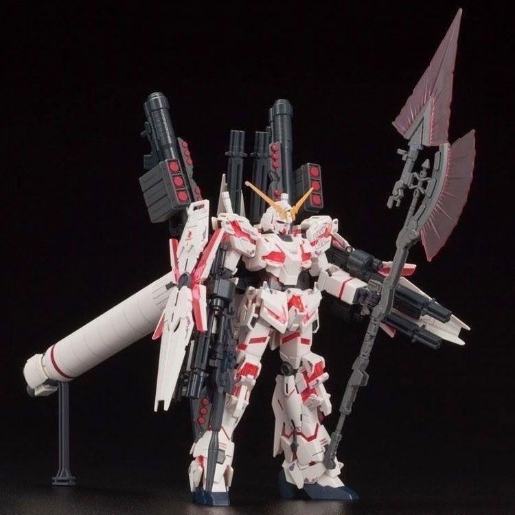 Star Assembly Model HGUC 199 1/144 FA Fully Equipped Unicorn Red ...